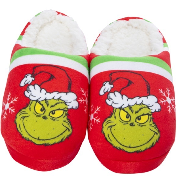 Dr. Seuss | Shoes | Dr Seuss The Grinch Slippers | Poshmark
